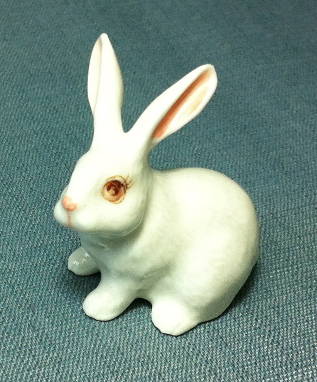 Miniature Ceramic Rabbit Bunny Animal Cute Little Funny Tiny - Etsy