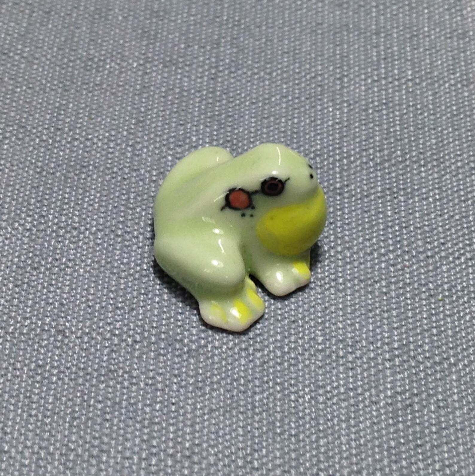Miniature Ceramic Frog Toad Mini Baby Reptile Animal Cute - Etsy