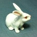 Miniature Ceramic Rabbit Bunny Animal Cute Little Funny Tiny - Etsy