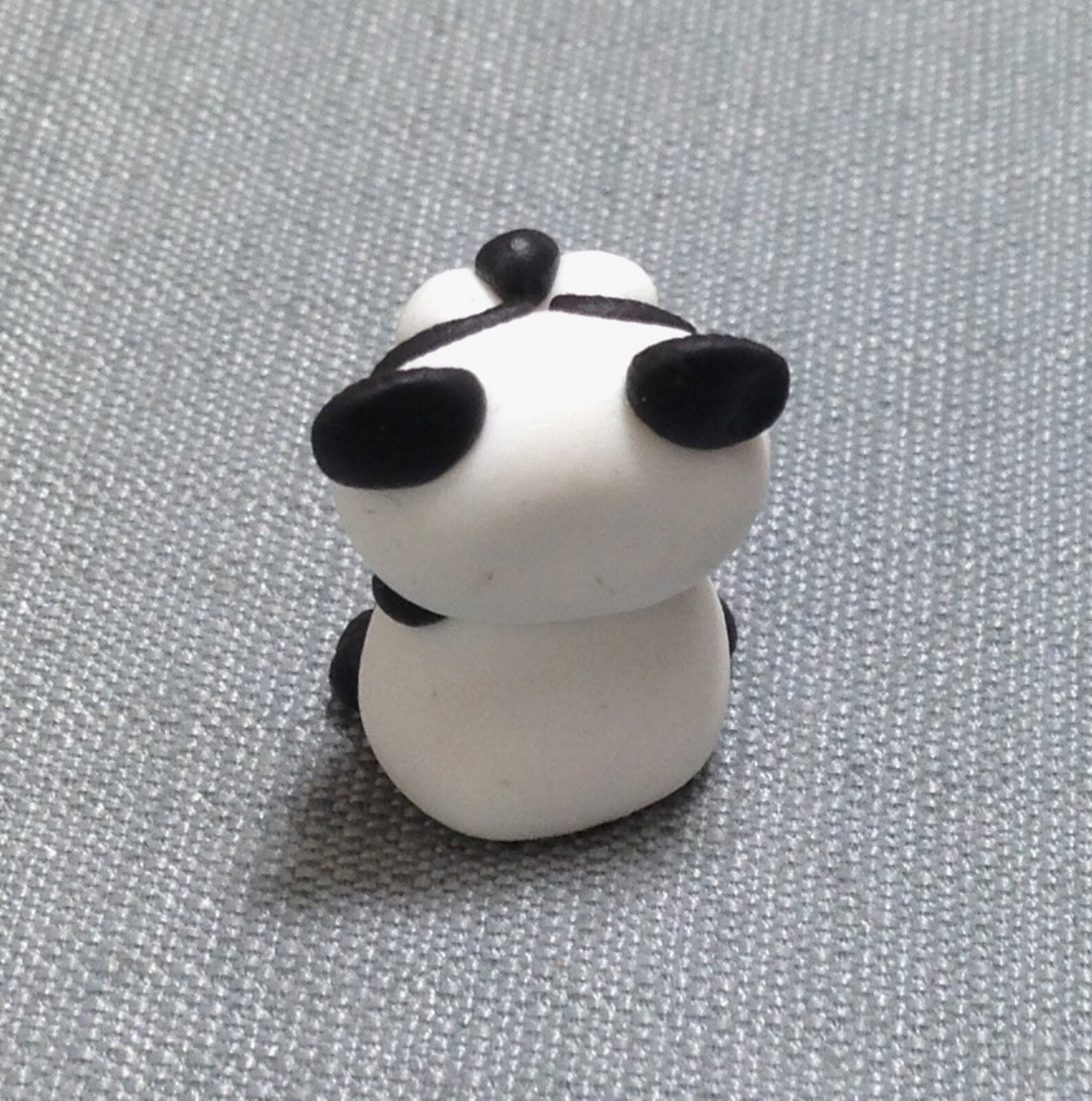 Miniature Funny Panda Bear Clay Polymer Cute Little Tiny - Etsy