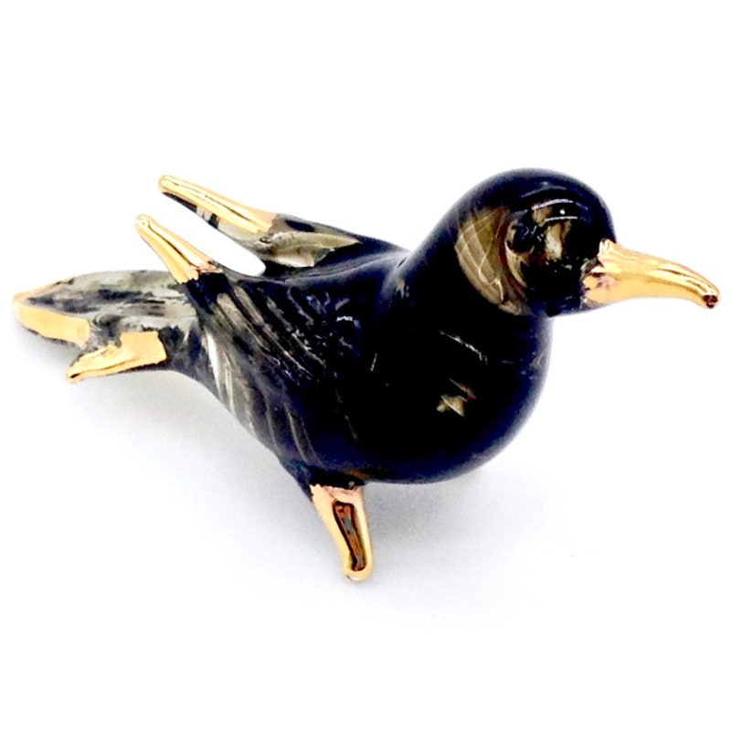 Miniature Crow - Etsy