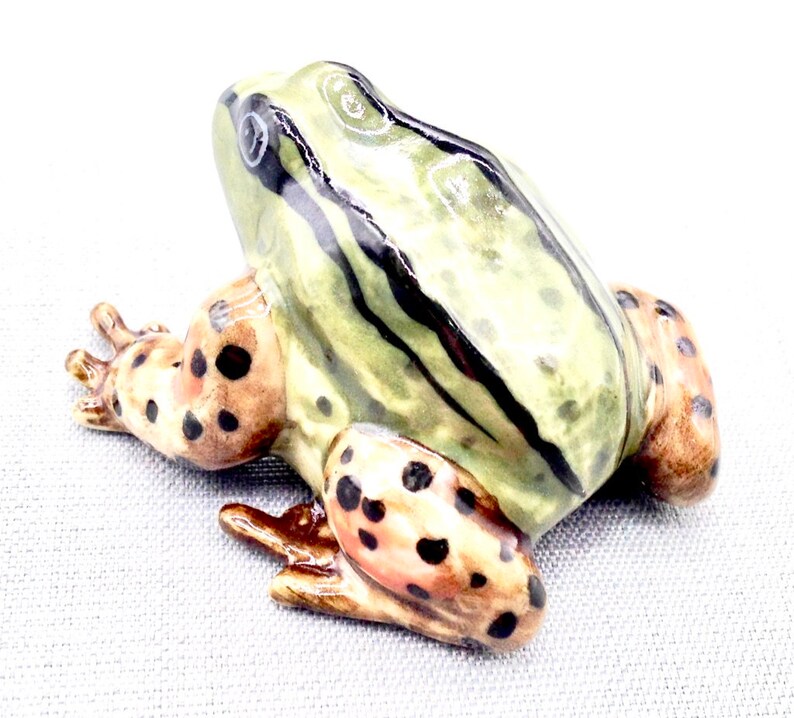 Miniature Ceramic Frog Toad Animal Cute Little Tiny Small - Etsy