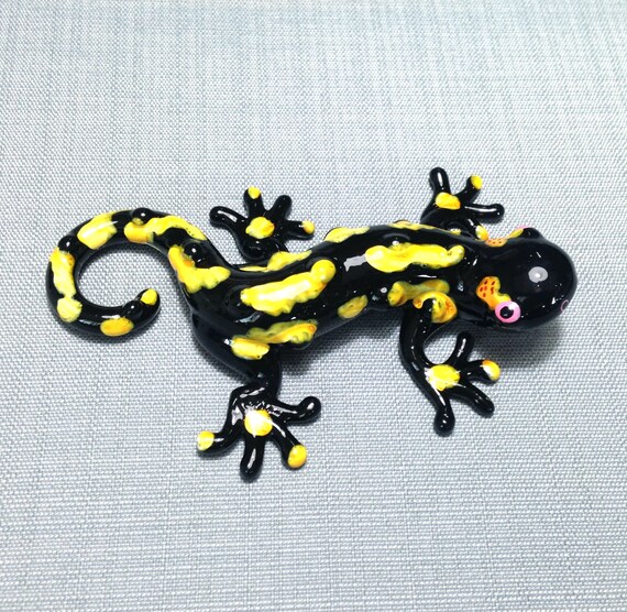 Glass Art Art & Collectibles Blown glass terrarium animal Green lizard ...