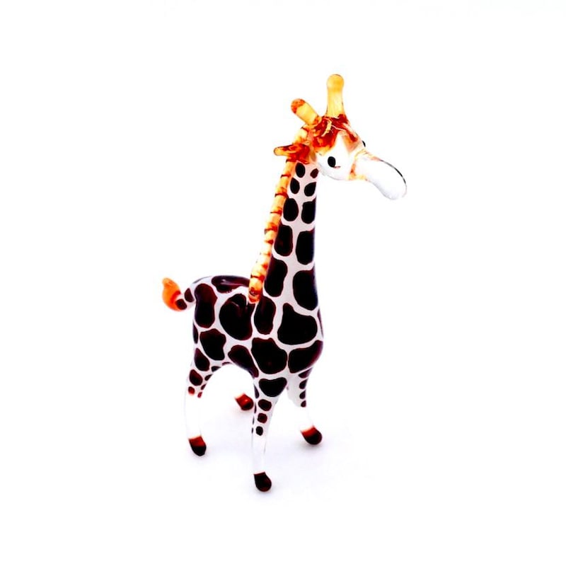 Crystal Glass Animal Figurines - Etsy