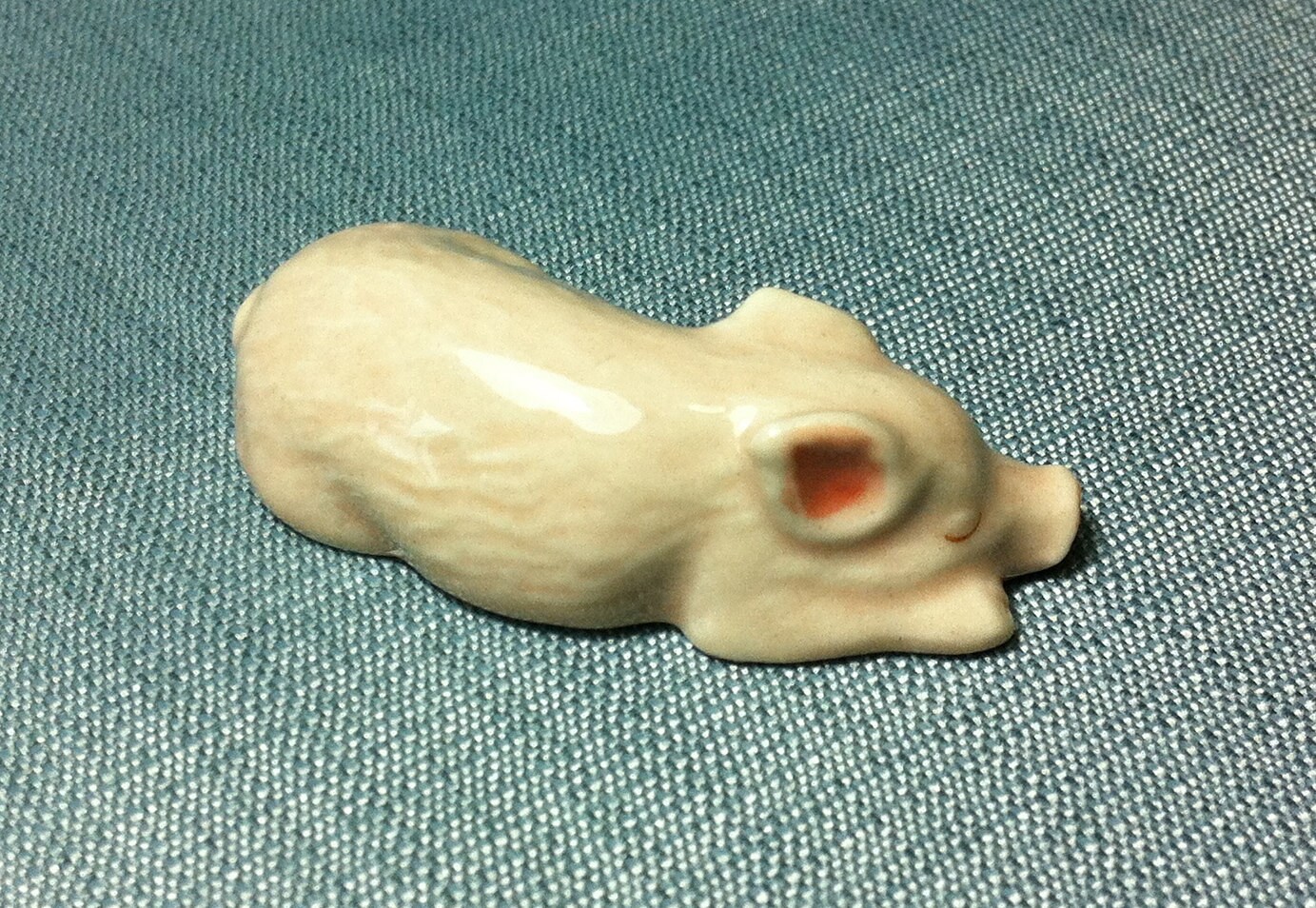 Miniature Ceramic Pig Pork Piglet Sleeping Animal Cute Little - Etsy ...