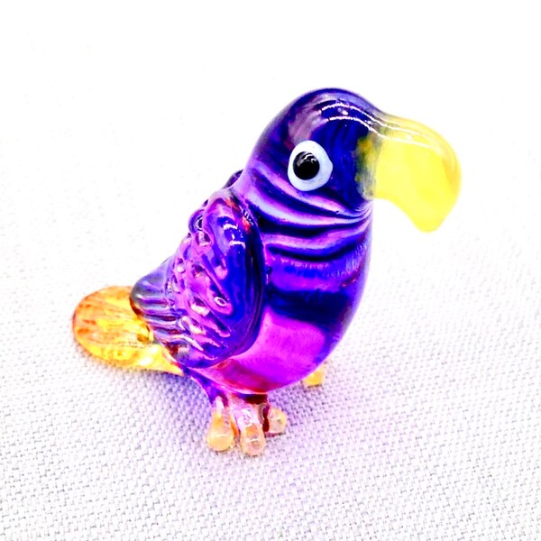 Hand Painted Parrot - Etsy