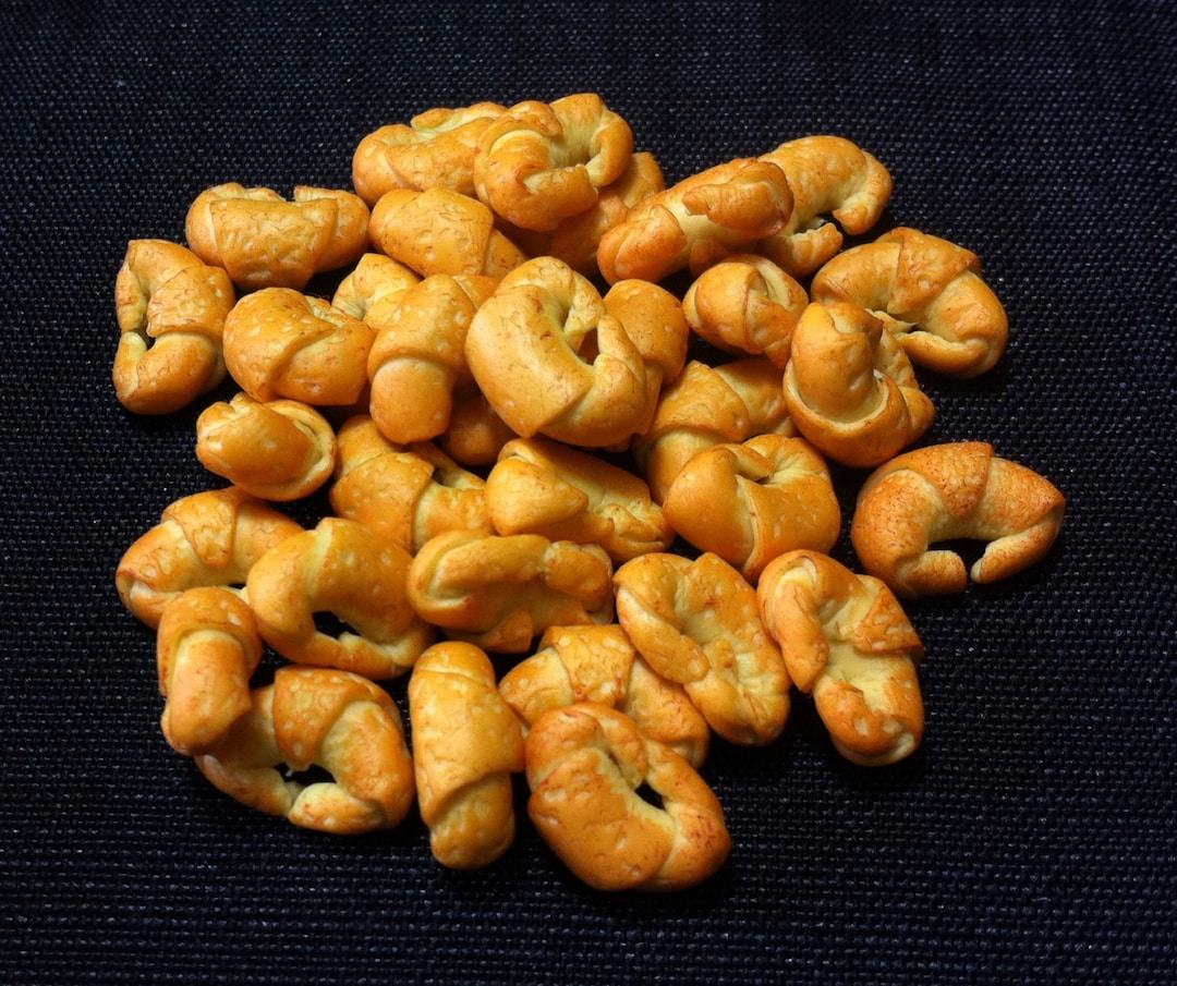 20 Miniature Dollhouse Croissants Clay Polymer Bread French Cake Bakery ...