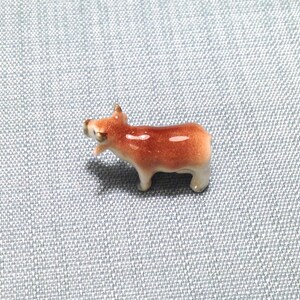 Miniature Ceramic Cow Mini Farm Animal Cute Little Tiny Small - Etsy