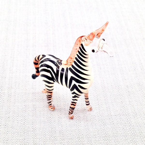 Zebra Figurine - Etsy