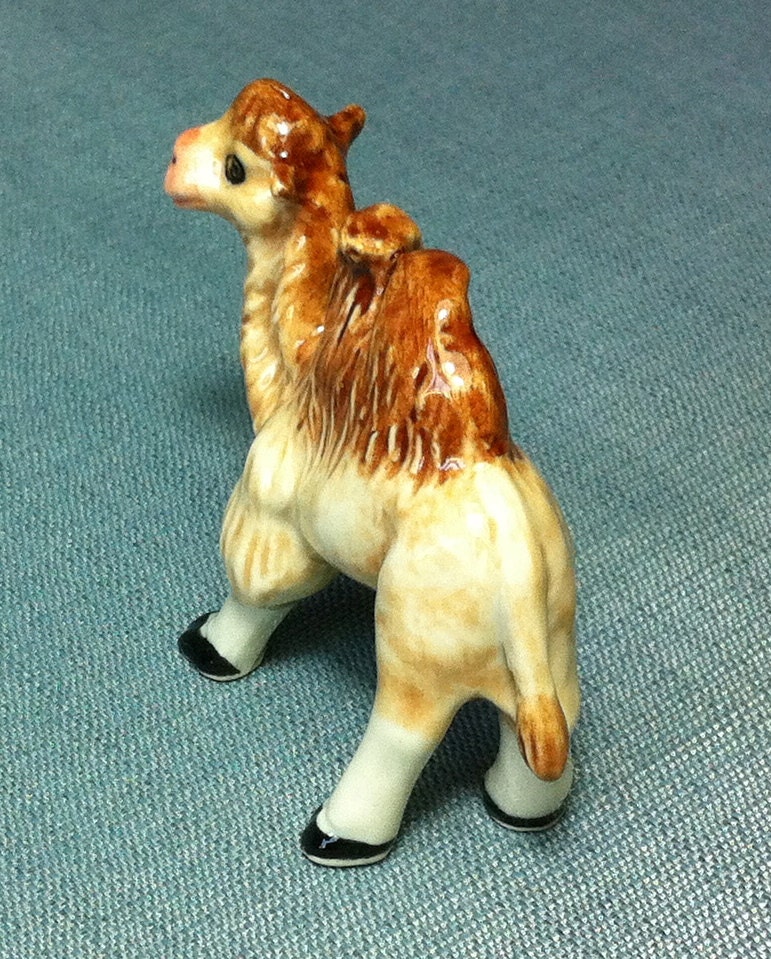 Miniature Ceramic Desert Camel Animal Cute Little Tiny Small - Etsy