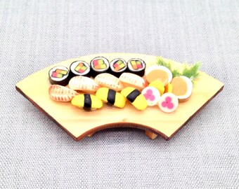 Miniature Japanese Sushi Dollhouse Food - Etsy