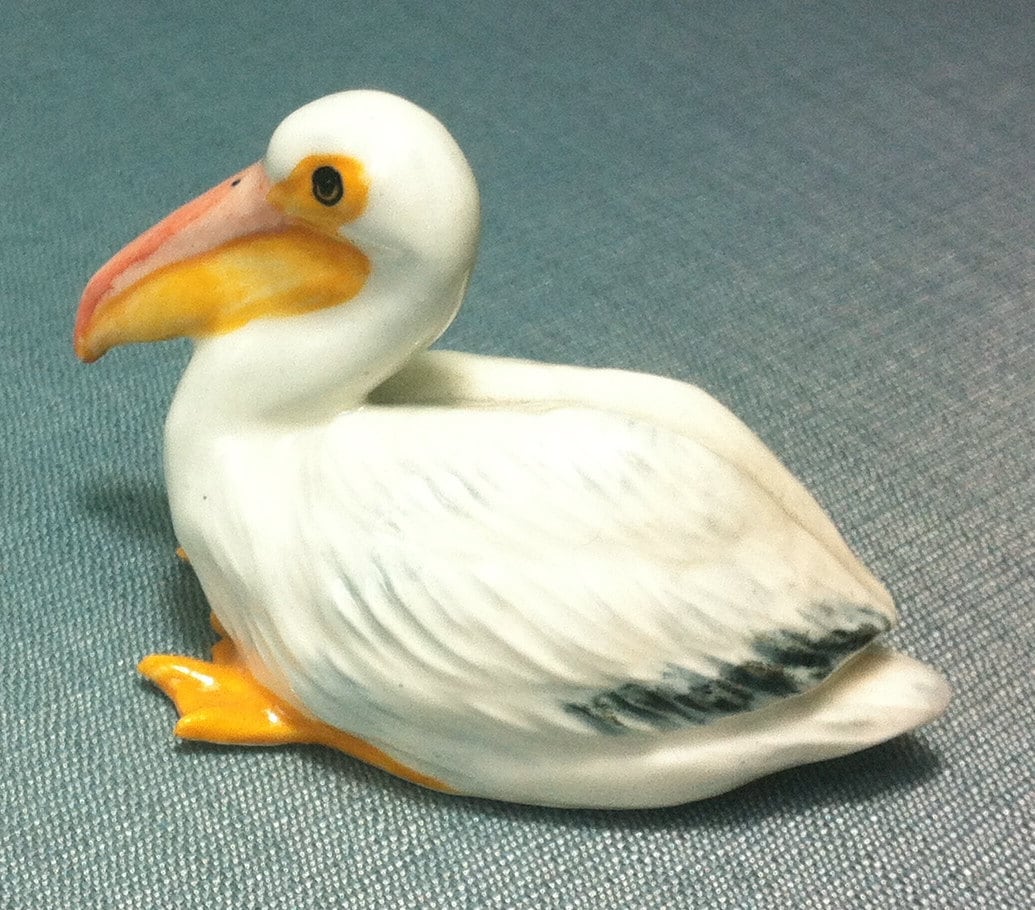 Miniature Ceramic Pelican Bird Animal Cute Little Tiny Small - Etsy