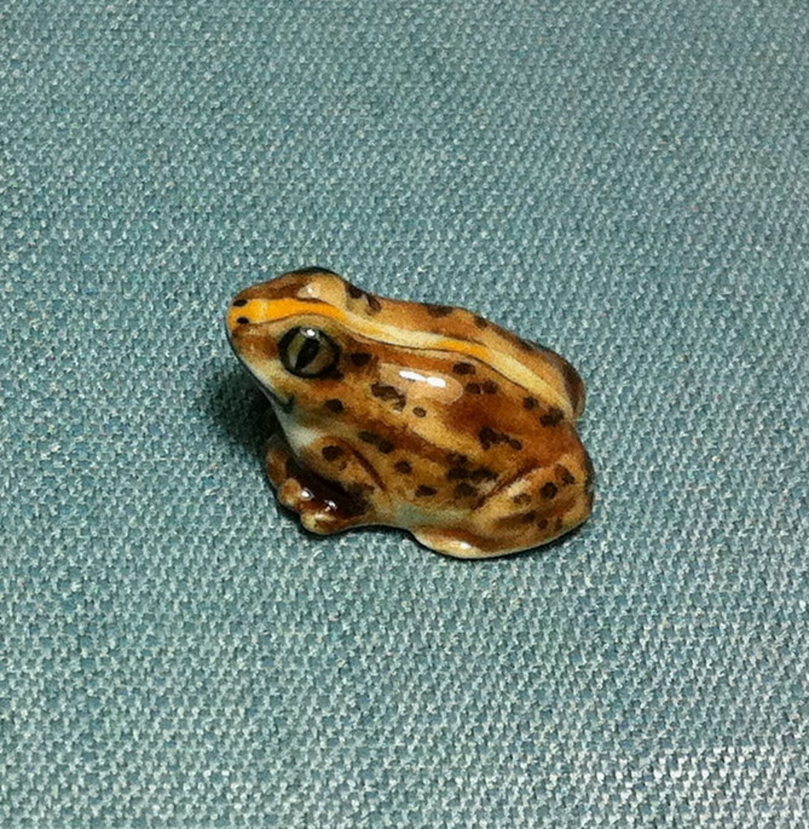Miniature Ceramic Frog Toad Mini Baby Reptile Animal Cute | Etsy