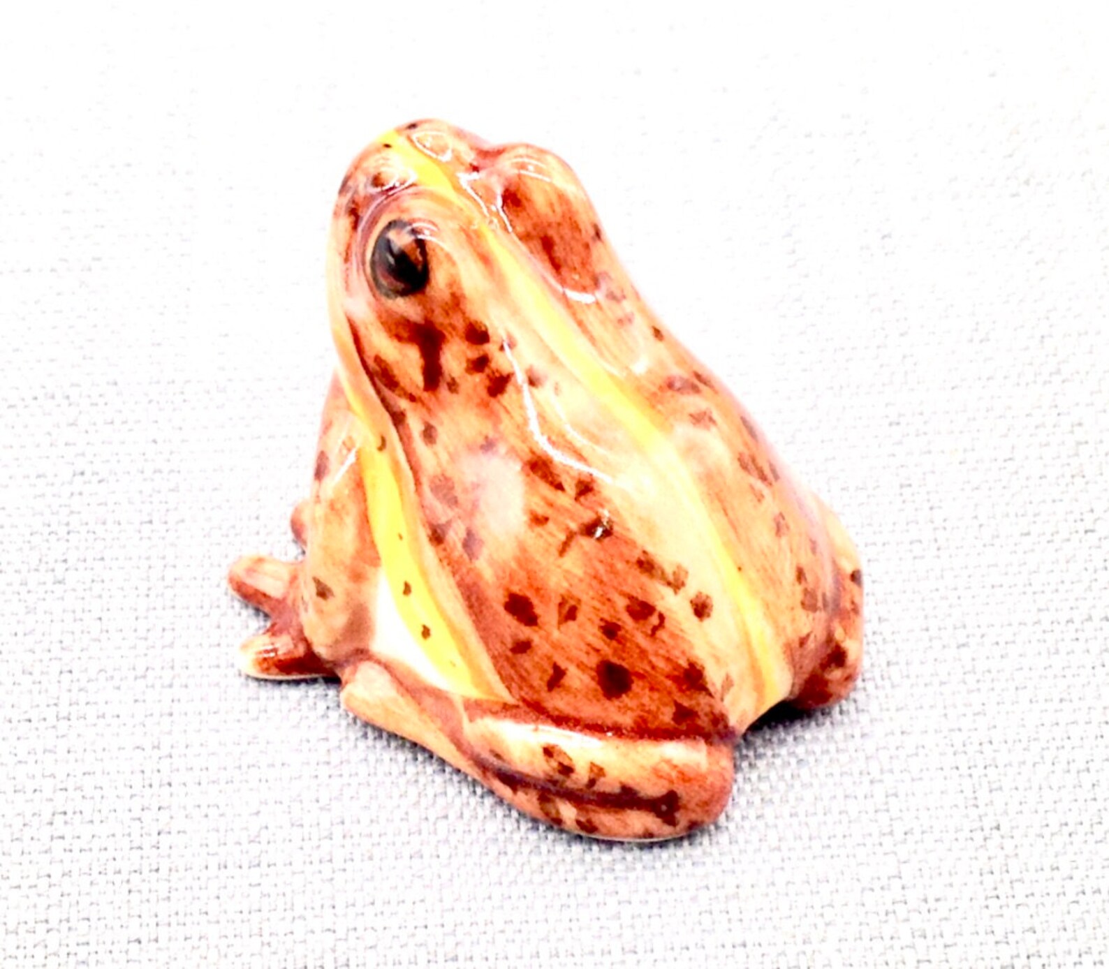 Miniature Ceramic Frog Toad Animal Cute Little Tiny Small - Etsy