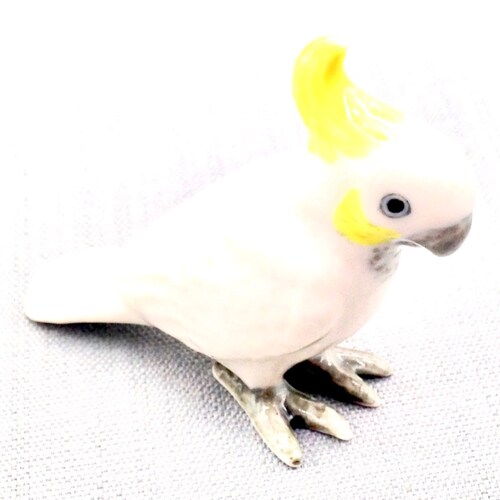 Miniature Ceramic Parrot Exotic Animal Cute Little Tiny Small - Etsy