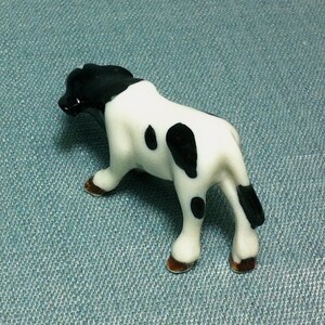 Miniature Ceramic Calf Baby Cow Animal Cute Little Tiny Small - Etsy