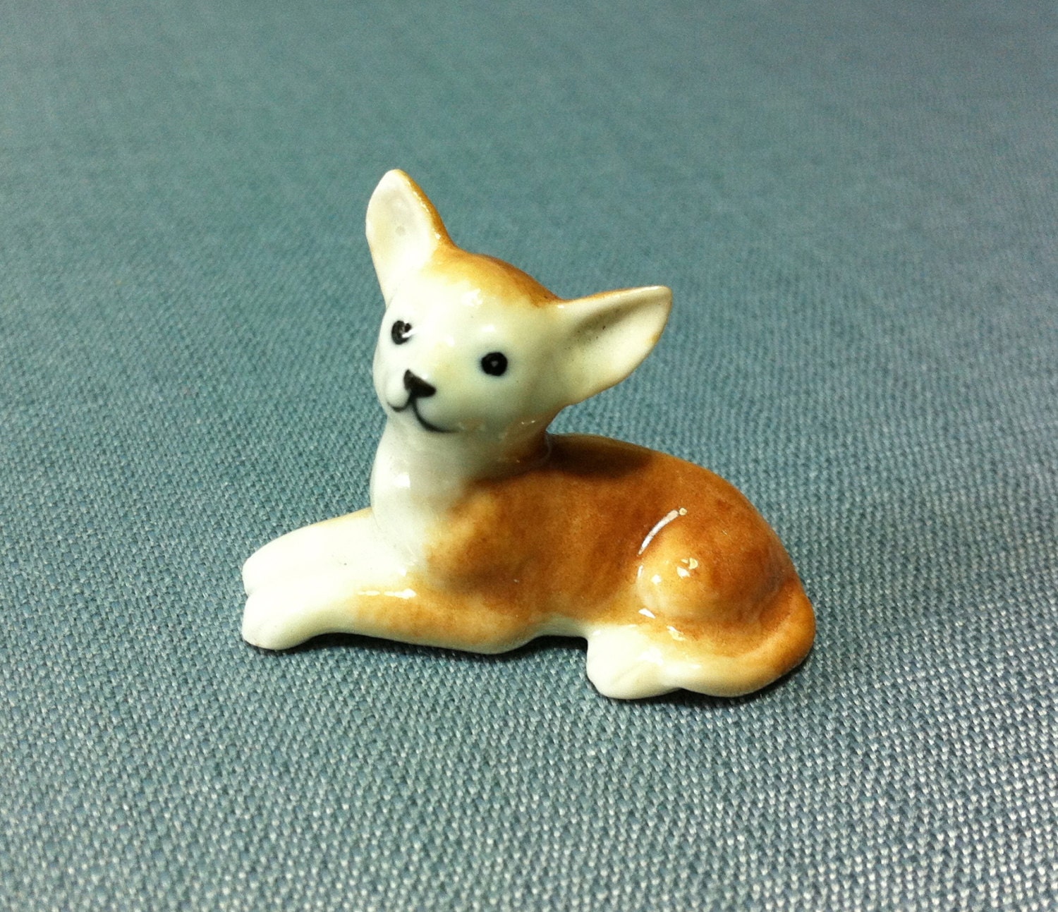 Miniature Ceramic Dog Chihuahua Animal Cute Little Tiny Small - Etsy