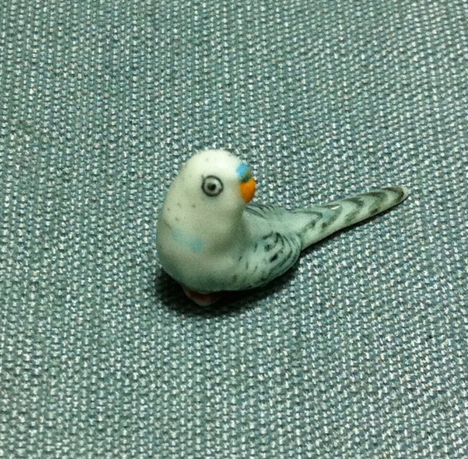 Miniature Ceramic Parrot Exotic Animal Cute Little Tiny Small - Etsy