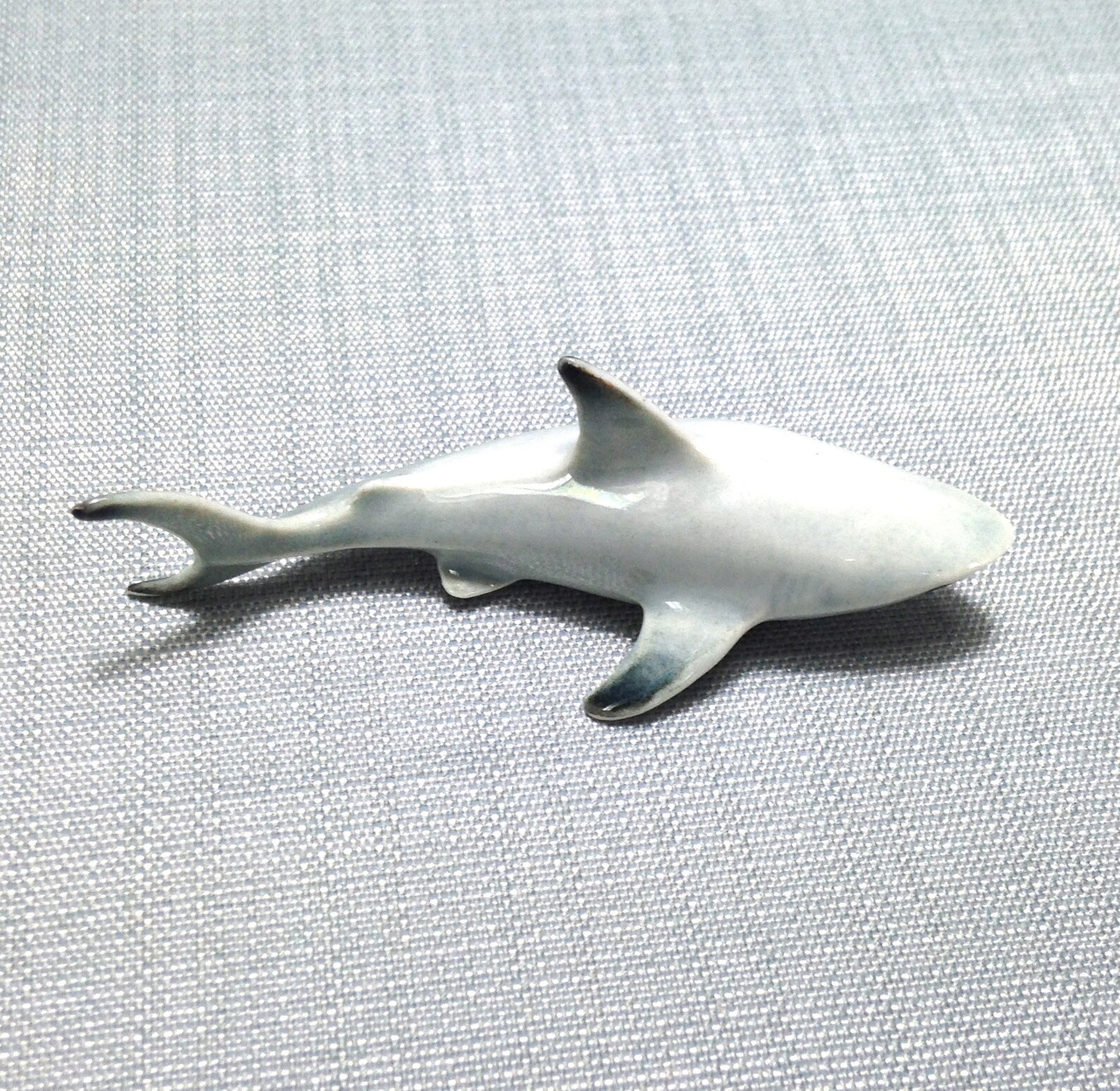 Miniature Ceramic Shark Sea Fish Animal Cute Little Tiny Small | Etsy