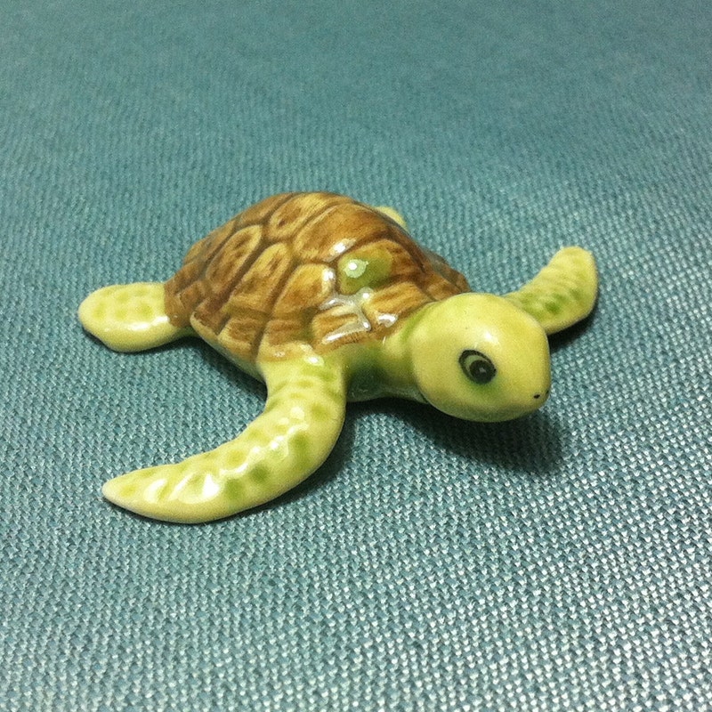 Porcelain Turtle - Etsy