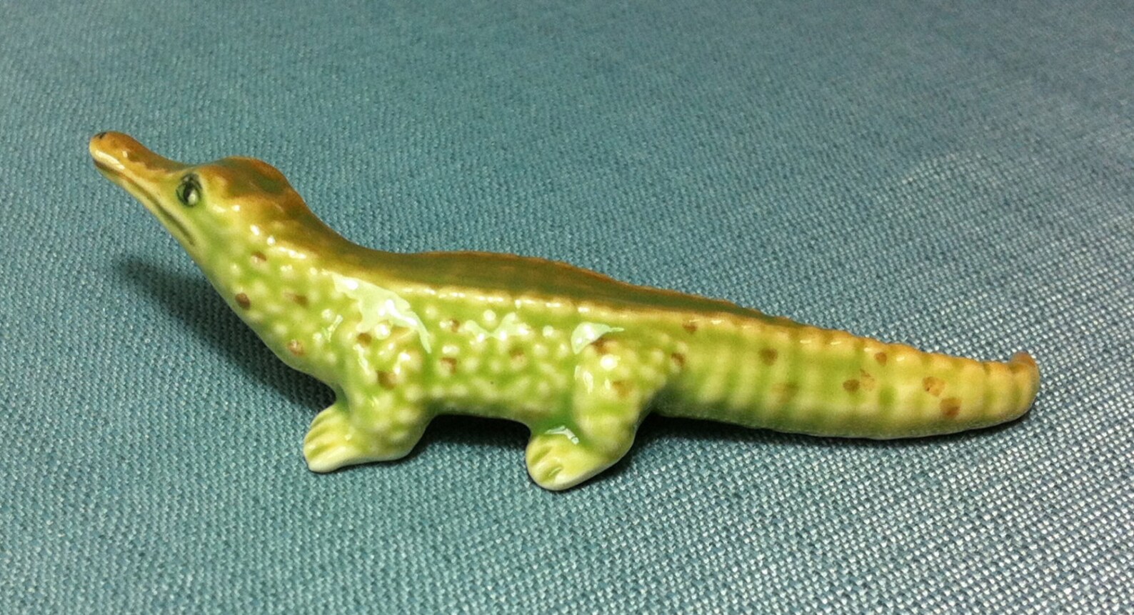 Miniature Ceramic Crocodile Alligator Reptile Animal Cute | Etsy