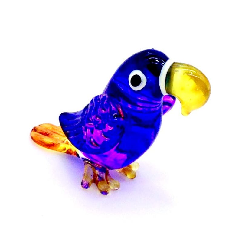 Hand Painted Parrot - Etsy