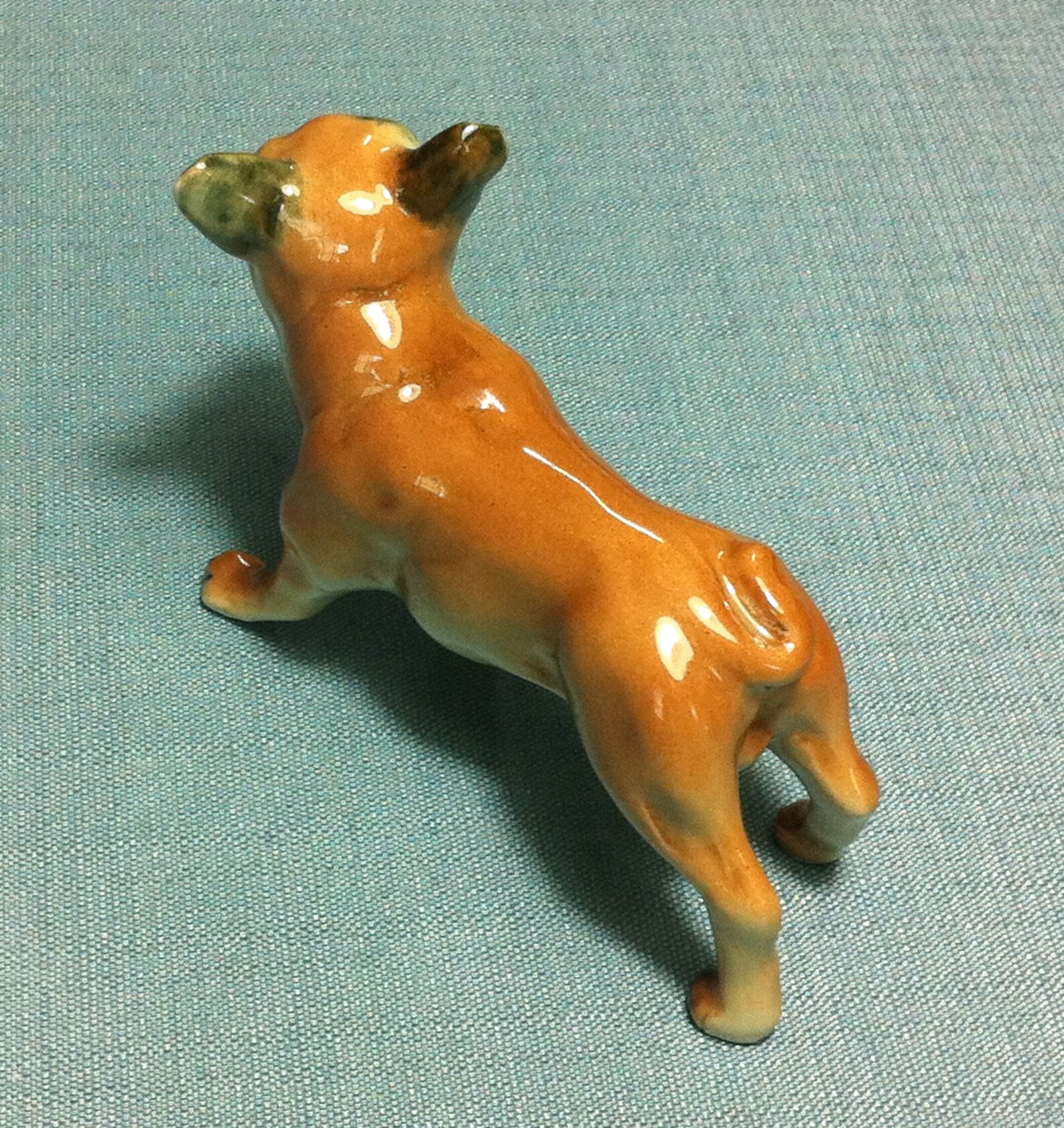 Miniature Ceramic Dog French Bulldog Animal Funny Cute Little | Etsy