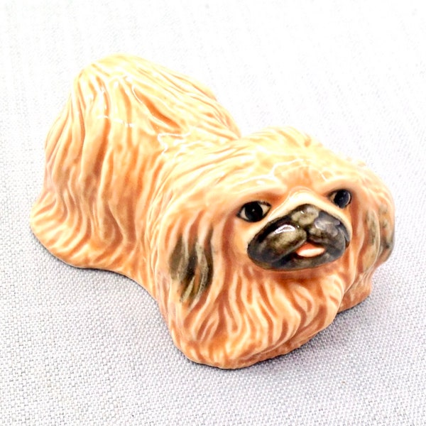 Miniature Pekingese Statue - Etsy