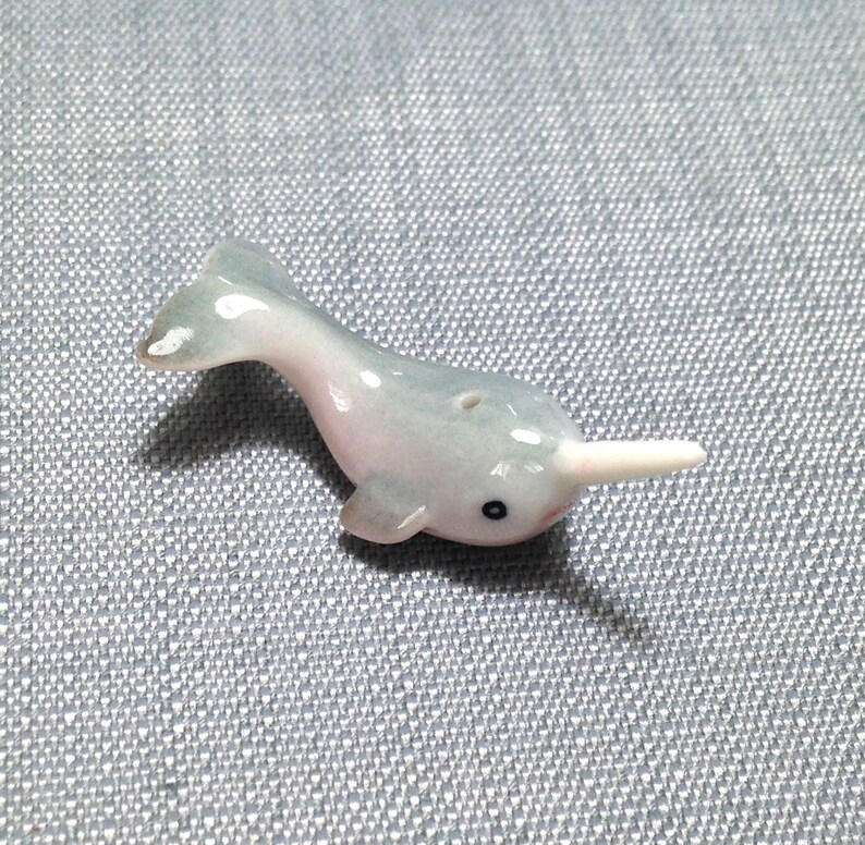 Miniature Ceramic Swordfish Baby Fish Sea Animal Cute Little | Etsy