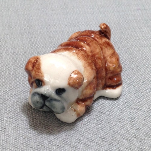 Miniature Ceramic Dog Dachshund Animal Cute Little Tiny Small - Etsy