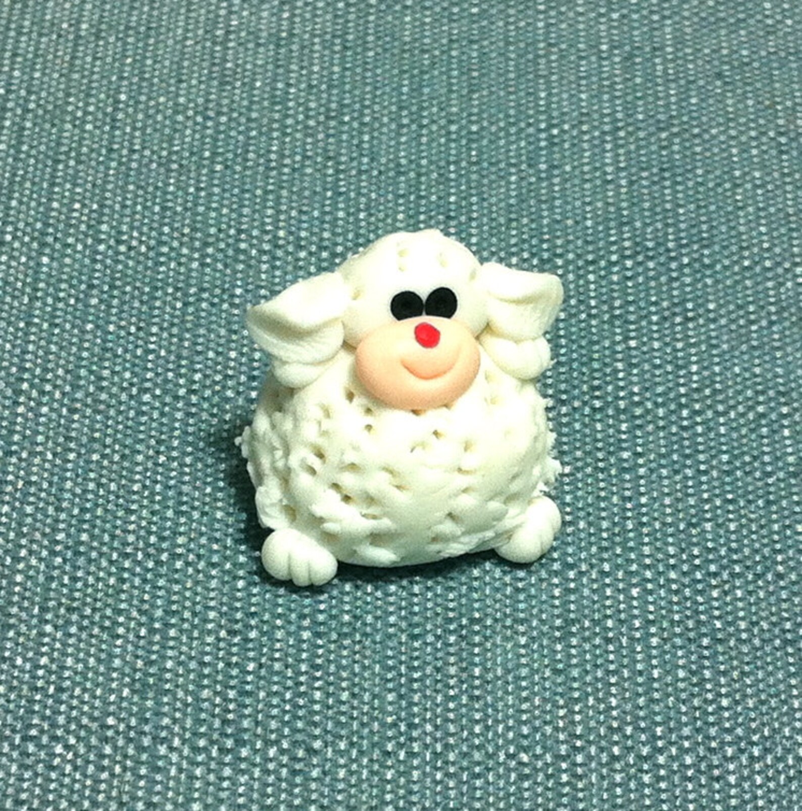 Miniature Animal Funny Sheep Clay Polymer Cute Little Tiny - Etsy
