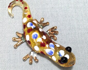 Blown Glass Salamander - Etsy