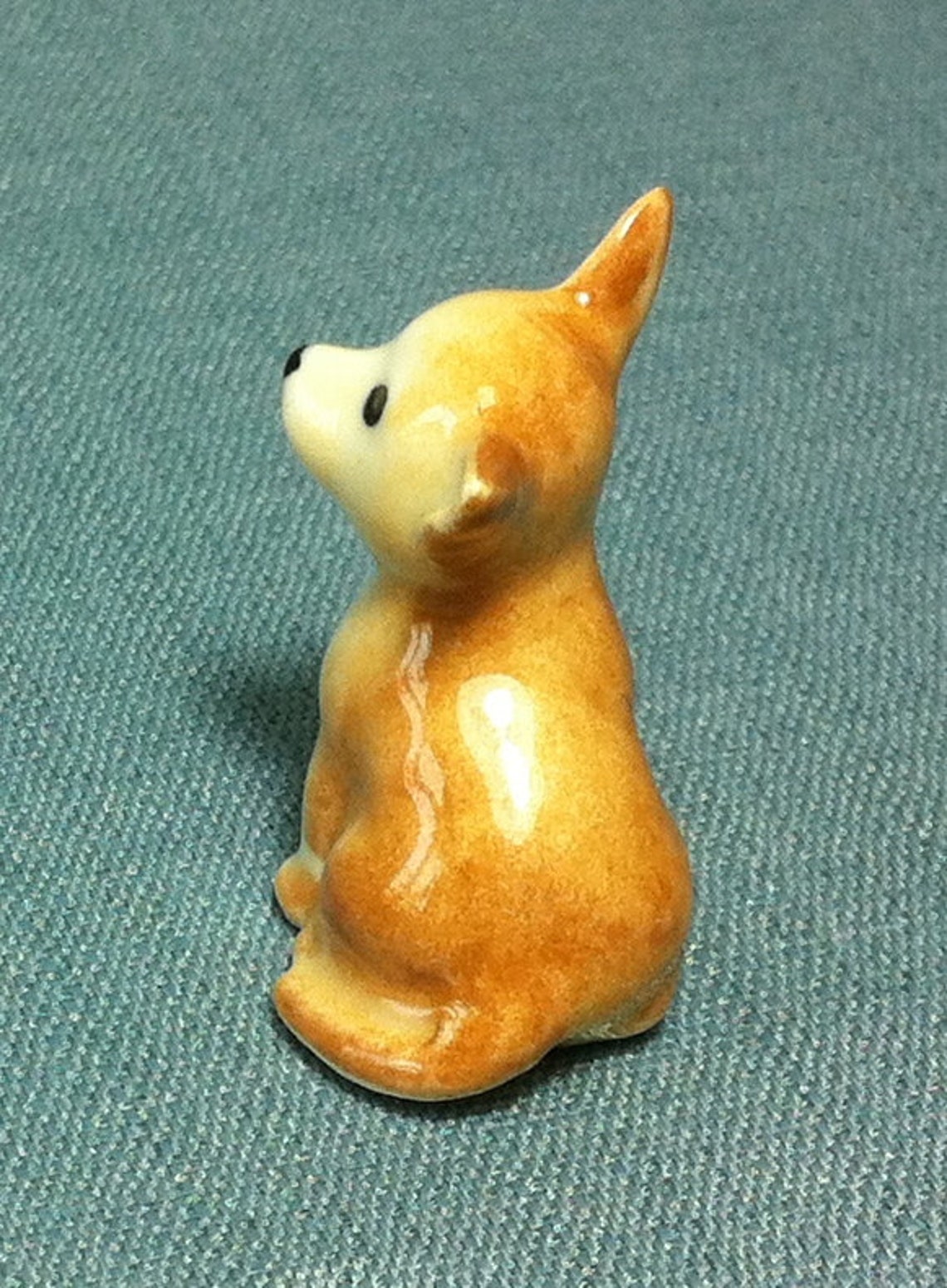 Miniature Ceramic Dog Chihuahua Animal Cute Little Tiny Small - Etsy