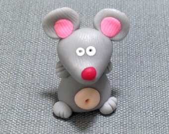 Polymer Clay Rat | Etsy