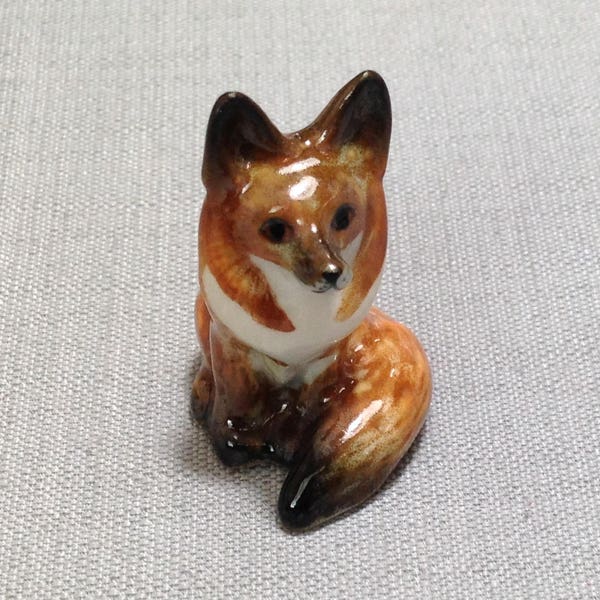 Ceramic Fox - Etsy