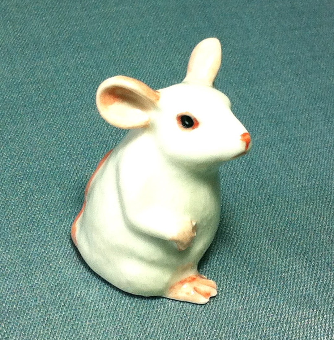 Miniature Ceramic Rat Field Mouse Mice Animal Cute Small Tiny - Etsy
