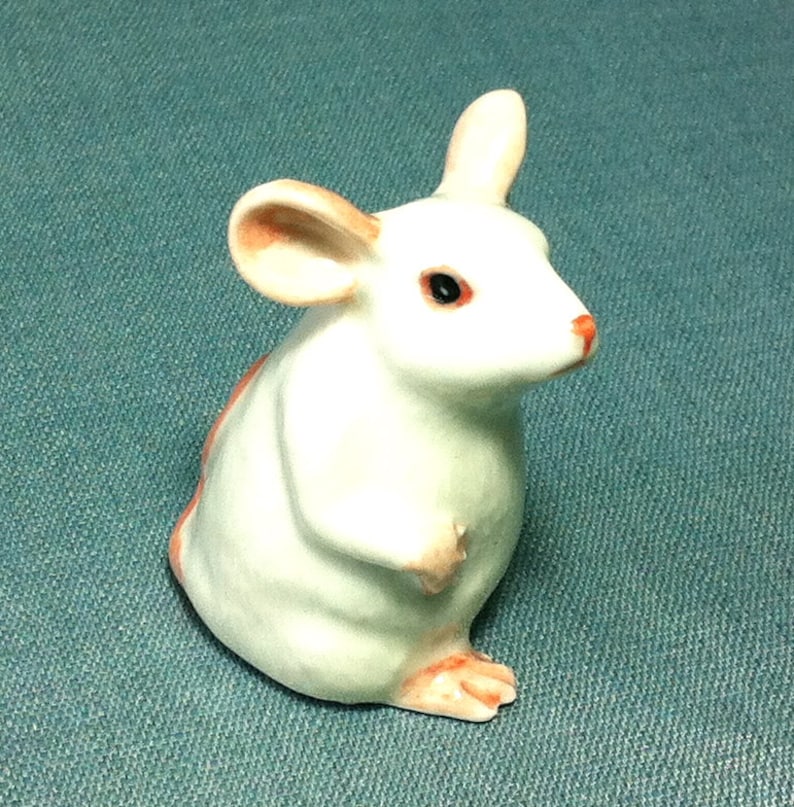 Miniature Ceramic Rat Field Mouse Mice Animal Cute Small Tiny | Etsy