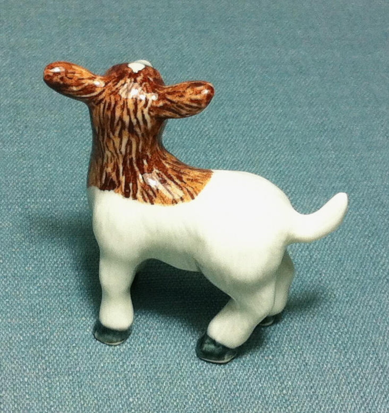 Miniature Ceramic Goat Funny Kid Baby Animal Cute Little Small - Etsy