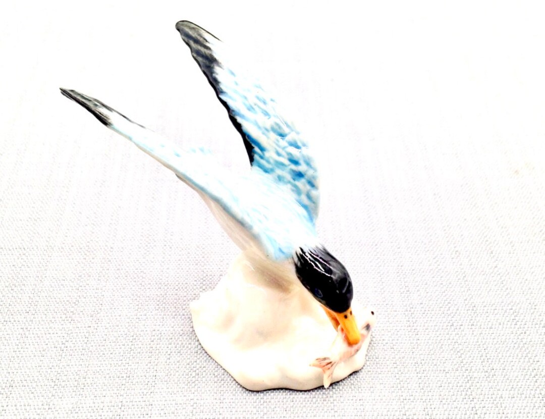Miniature Ceramic Seagull Sea Bird Animal Cute Little Tiny - Etsy