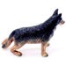Miniature Ceramic German Shepherd Dog Animal Little Brown Black ...