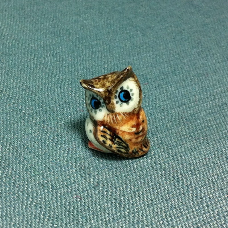 Owl Miniature - Etsy