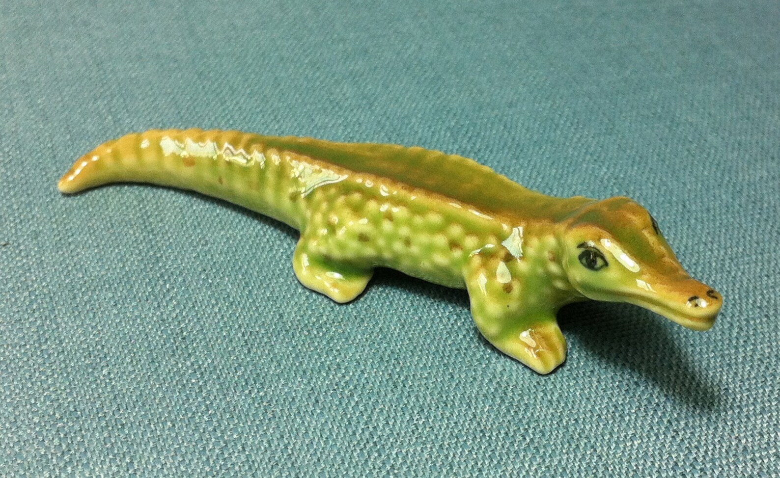 Miniature Ceramic Crocodile Alligator Reptile Animal Cute | Etsy