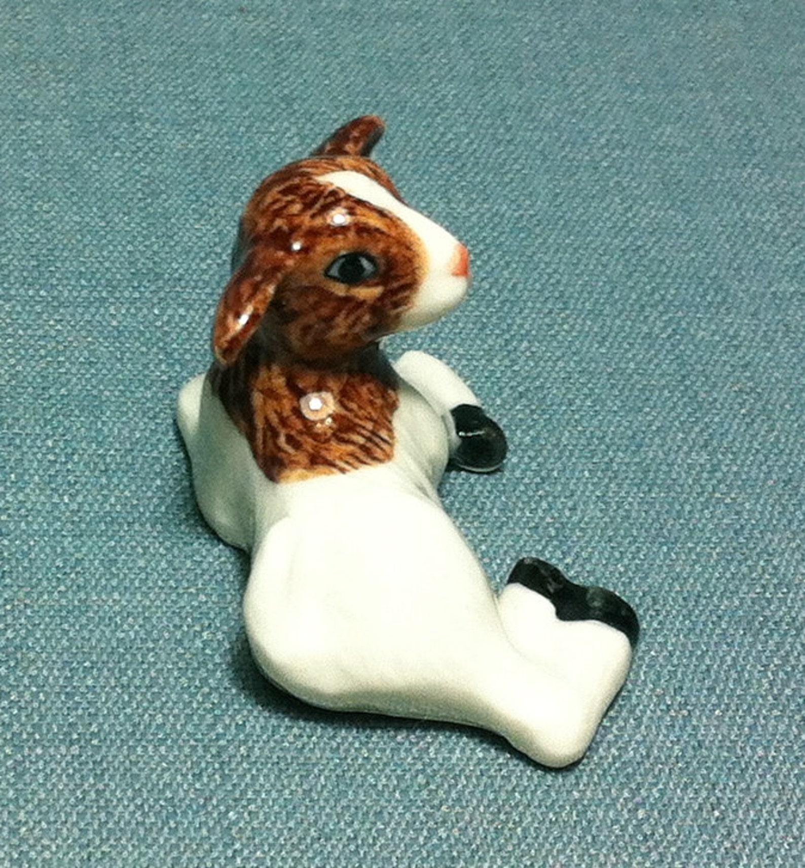 Miniature Ceramic Goat Funny Kid Baby Animal Cute Little Small | Etsy