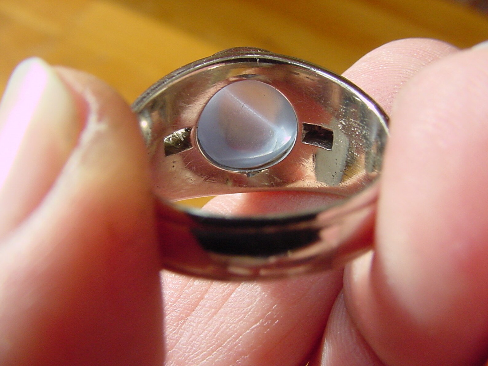 Mid 20th Century Ring With 8.56 Carat Four Ray Star Sapphire | Etsy