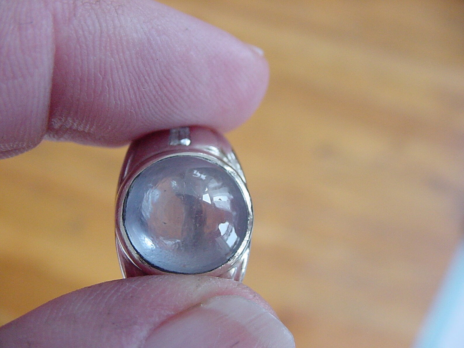 Mid 20th Century Ring With 8.56 Carat Four Ray Star Sapphire | Etsy