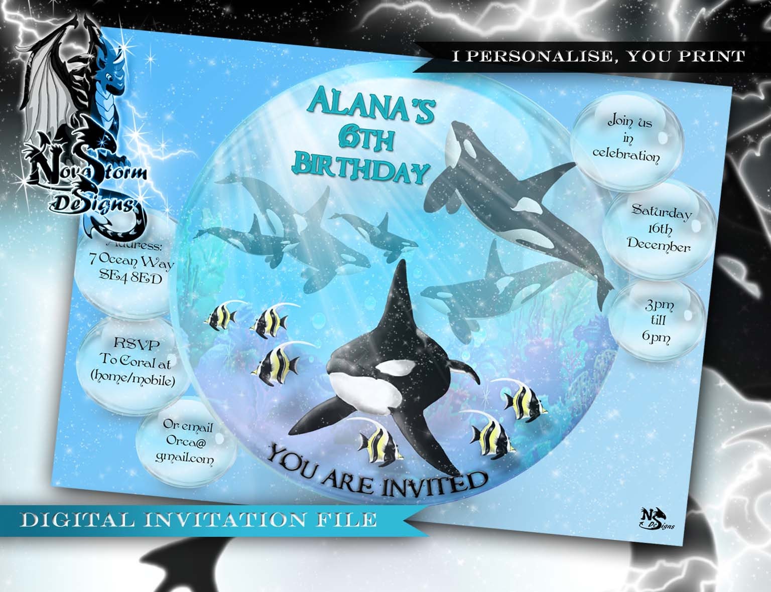 Orcas Island Wedding Invitations