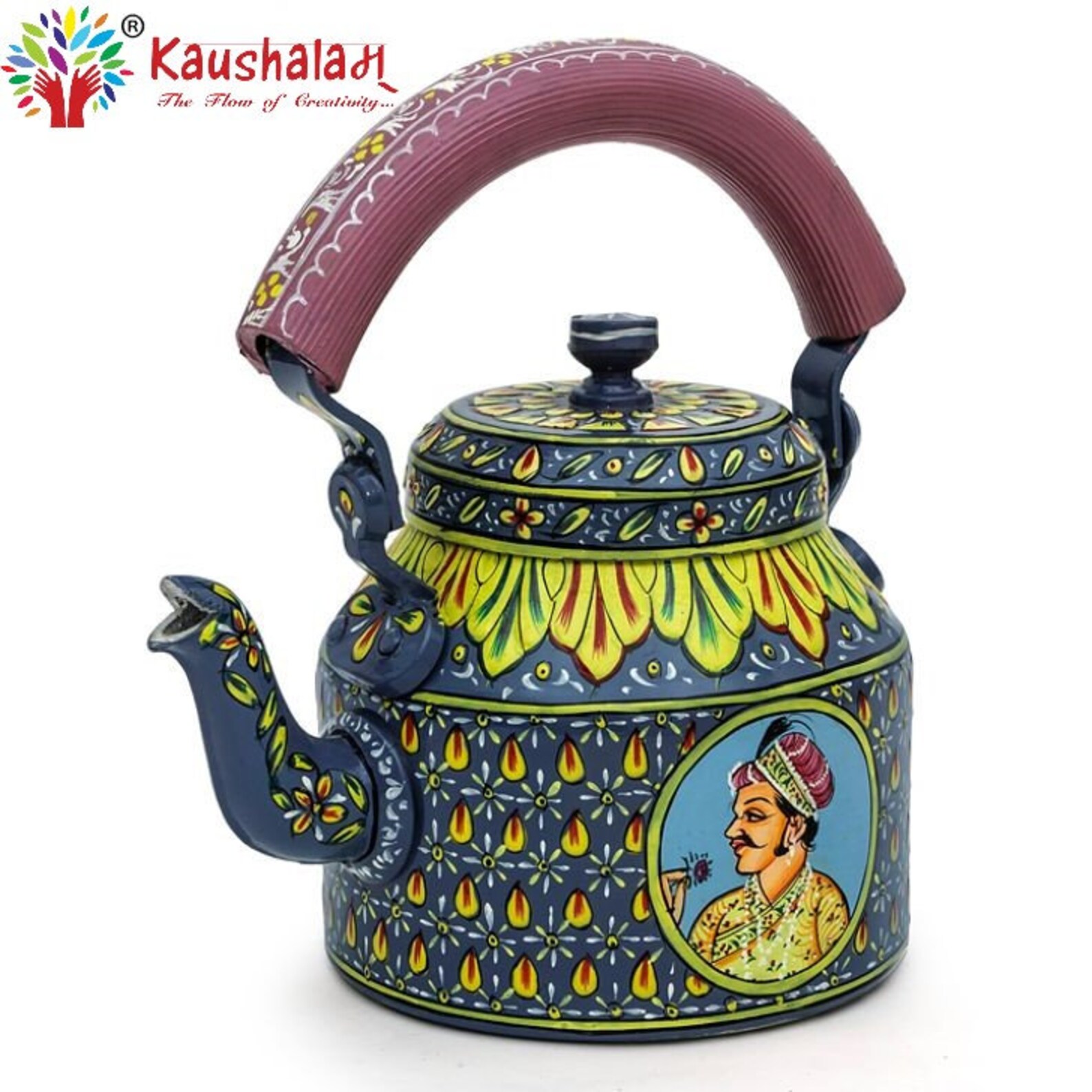 Indian Ethnic Tea Kettleveri Peri and Emerald Green Tea Pot - Etsy