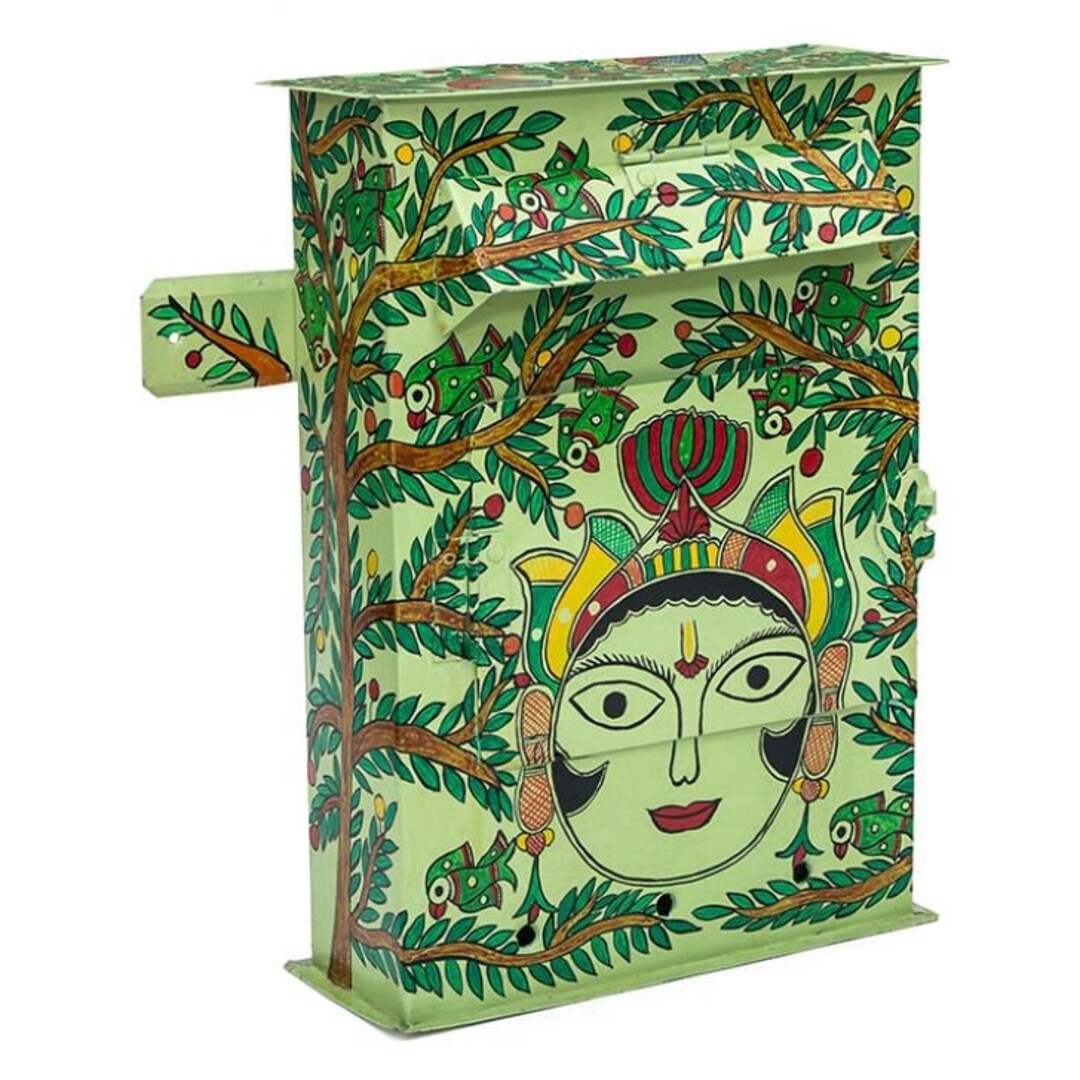 Artistic Mailbox, Hand Painted Customizable Postbox, Letter Box ...