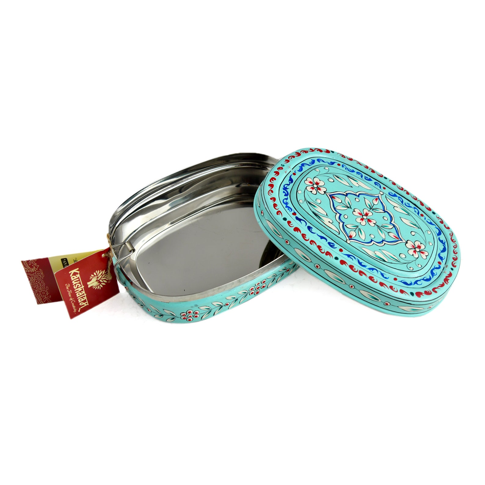 Hand Painted Lunch Box Bento Box for Carrying Food to - Etsy