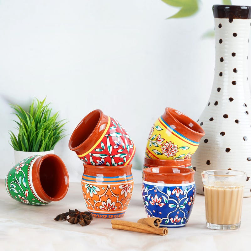 Chai Cups Kulhad - Etsy